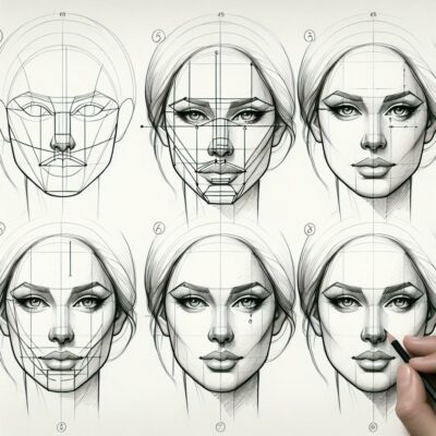 Jak naszkicować portret krok po kroku: Twój przewodnik po rysowaniu realistycznych oblicz ...